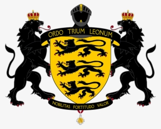 Coat Of Arms Of The Order Of The Three Lions - Png Three Lions PNG ...
