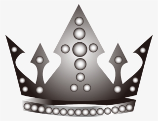 Silver Crown Png Download - Silver Glitter Crown Png PNG Image ...