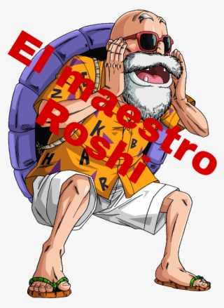 Roshi Emote - Dragon Ball Emoji Discord PNG Image | Transparent PNG ...
