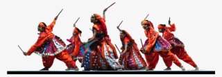 Raas Dancers - Garba Dance Of Gujarat PNG Image | Transparent PNG Free ...