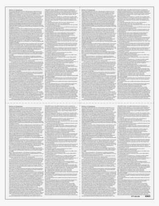 4up Quad Blank Laser Paper W/ Instructions - 4 Up W2 Instructions PNG ...