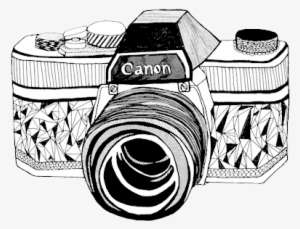 Camera Line Drawing At Getdrawings - Camera Line Art Png PNG Image ...