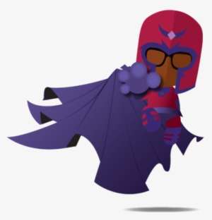 Purple Polo - Chibi Magneto PNG Image | Transparent PNG Free Download ...