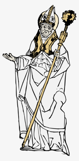 Medium Image - Pope Drawing Transparent PNG Image | Transparent PNG ...