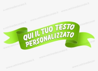 Green Ribbon With Custom Text - Tree PNG Image | Transparent PNG Free ...