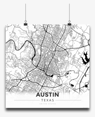 Premium Map Poster Of Houston Texas - Atlas PNG Image | Transparent PNG ...