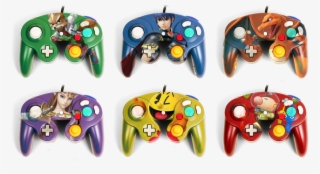 Super Smash Bros - Gamecube Controllers Smash Bros PNG Image ...