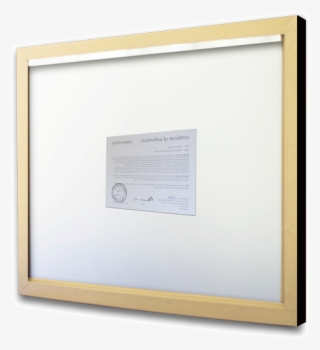 Each Print Is Delivered With A Numbered Certificate - Flat Panel ...