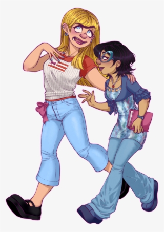 Gals Bein Pals By Kerenitychan - Cartoon PNG Image | Transparent PNG ...