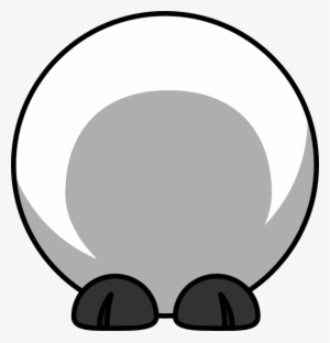 Sheep Body Clip Art At Clker - Cartoon Cow Face Drawing PNG Image ...