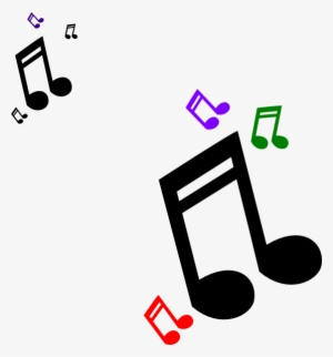 Colored Music Notes Clip Art At Clker Com Vector Clip - Clip Art PNG ...