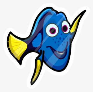 Finding Dory Pin Icon - Dory Clipart PNG Image | Transparent PNG Free ...