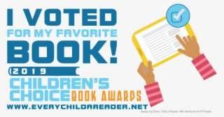 I Voted Badge Teen - Children's Choice Book Awards PNG Image ...