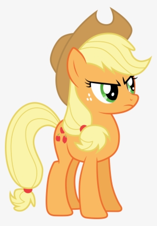 Angry Applejack Artist Mortris No Second Prances - Grumpy Applejack PNG ...