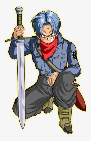 Trunks' Standing Heavy, Crouch And Hit The Opponent - Trunks Dragon ...