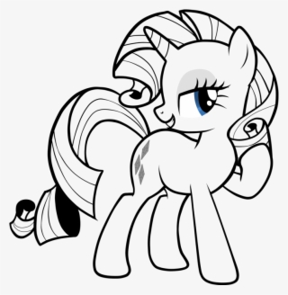 Shining Design My Little Pony Outline Drawing At Getdrawings - My ...