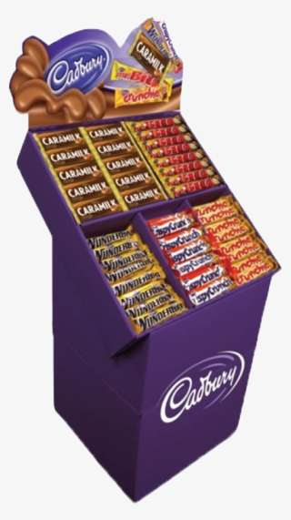 Cadbury Singles Variety Floor Ppk 264ct - Cadbury PNG Image ...