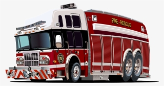 Graphic Transparent Fire Engine Royalty Free Hand Drawn - Vector ...