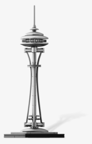 21003 Seattle Space Needle - Lego Seattle Space Needle PNG Image ...