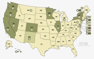 United States Map - Conversion Therapy Ban Map PNG Image | Transparent ...