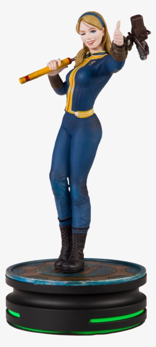 Fallout Statue Vault Girl Modern Icon - Figurine PNG Image ...