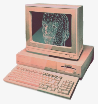 Ftestickers Sticker - Vaporwave Old Computer PNG Image | Transparent ...