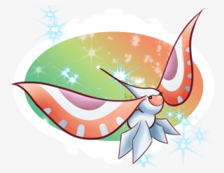 The Masquerading Mega Moth Masquerain - Masquerain Art PNG Image ...