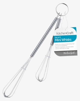 Kitchen Craft Set Of Two Mini Whisks PNG Image | Transparent PNG Free ...