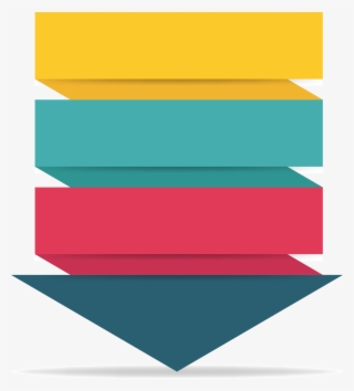 Infographic Chart Background Png - Color Down Arrow Png PNG Image ...