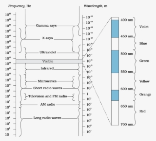 The Electromagnetic Spectrum, Tiny Wavelengths On The - Radiation Waves ...