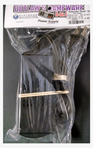 Official Gamecube Power Supply - Wire PNG Image | Transparent PNG Free ...