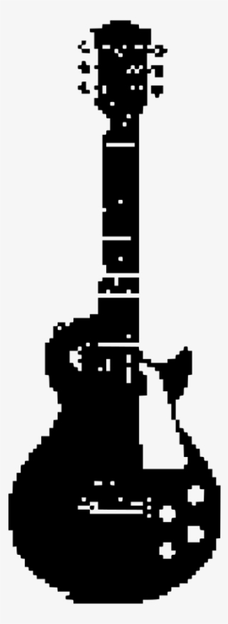Download Png - Electric Guitar Pixel Art PNG Image | Transparent PNG ...