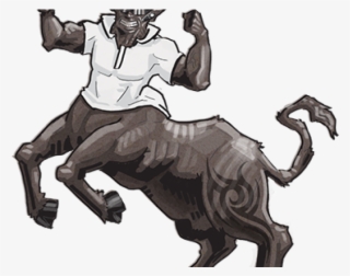 Drawn Bull Demon - Illustration PNG Image | Transparent PNG Free ...