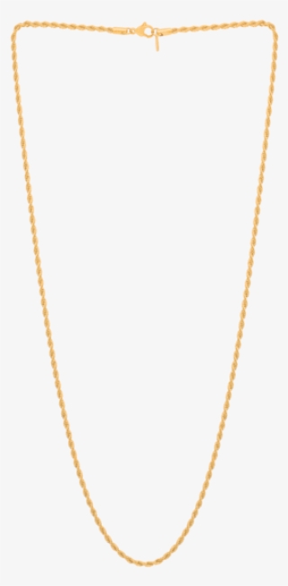Rope Chain - Gold - Marcozo - Necklace PNG Image | Transparent PNG Free Download on SeekPNG