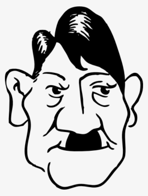 Free Vector Adolf Hitler Clip Art - Adolf Hitler Karykatura PNG Image ...