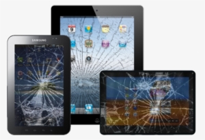Samsung Galaxy Tab Repairs - Tablet Broken Screen PNG Image ...