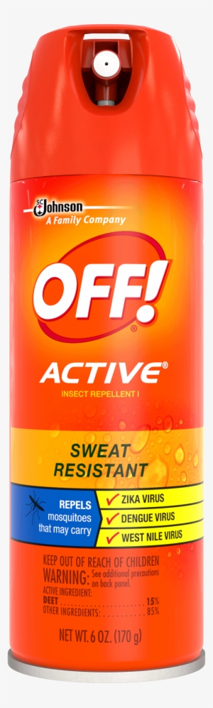 Active® Insect Repellent I - Off Active PNG Image | Transparent PNG ...