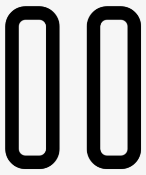 Multimedia Player Pause - Logo Pause Png PNG Image | Transparent PNG ...