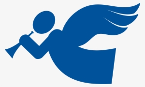 Blue Guardian Angel Left - Guardian Angel PNG Image | Transparent PNG ...