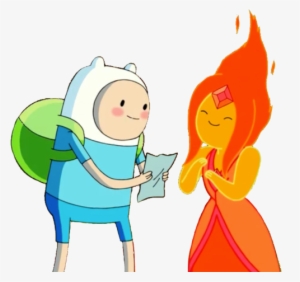 U Flame And Finn - Finn And Fire Princess Png PNG Image | Transparent ...