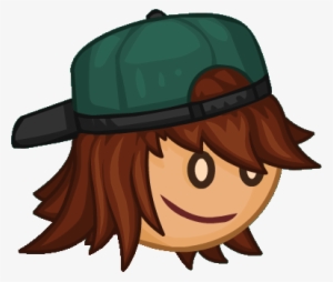 Headbracket Of Scooter - Papa's Games Characters Boys Rudy PNG Image ...