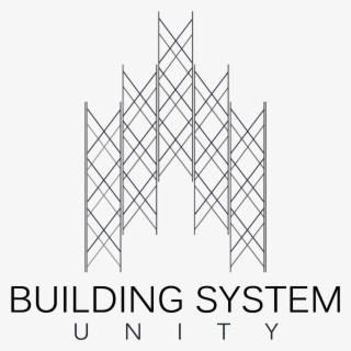 Logo For Company Building System Unity - Line Art PNG Image ...