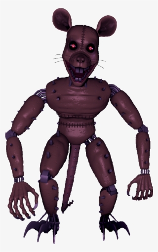Monster R - Five Nights At Candy's 3 Monster Rat PNG Image ...