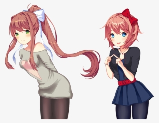 Download - Doki Doki Exit Music Natsuki Death PNG Image | Transparent ...
