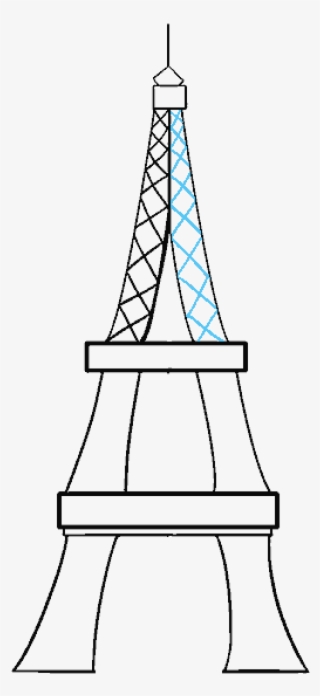 How To Draw The Eiffel Tower Step By Step Drawing Tutorials - Drawing ...