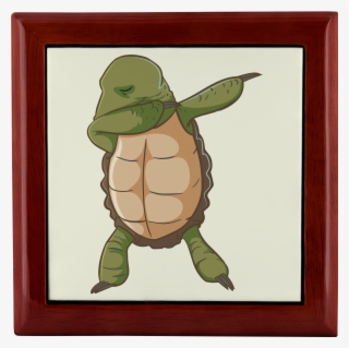 Dabbing Turtle Jewelry Box Gifts For Tortoise Lovers - T-shirt PNG ...