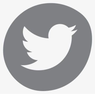 Twitter - Logo Twitter Gris Png PNG Image | Transparent PNG Free ...