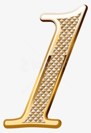 Number 1 Typography Design PNG Image | Transparent PNG Free Download on ...