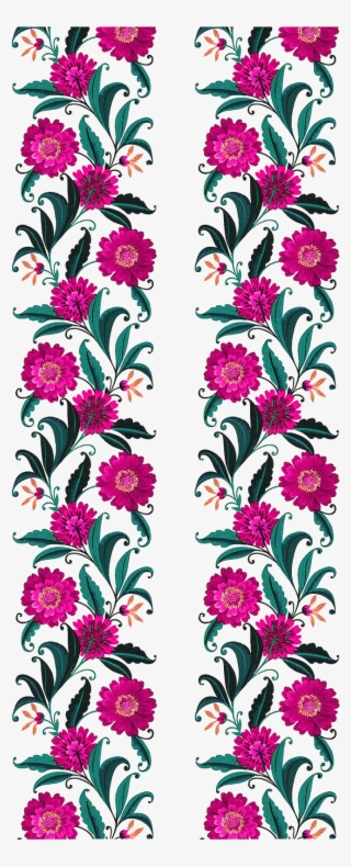 Vector Flower Design 2305, Vector Art Flower, Textile PNG Image ...