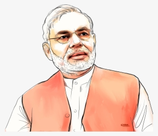 Narendra Modi Cartoon Sketch PNG Image | Transparent PNG Free Download ...